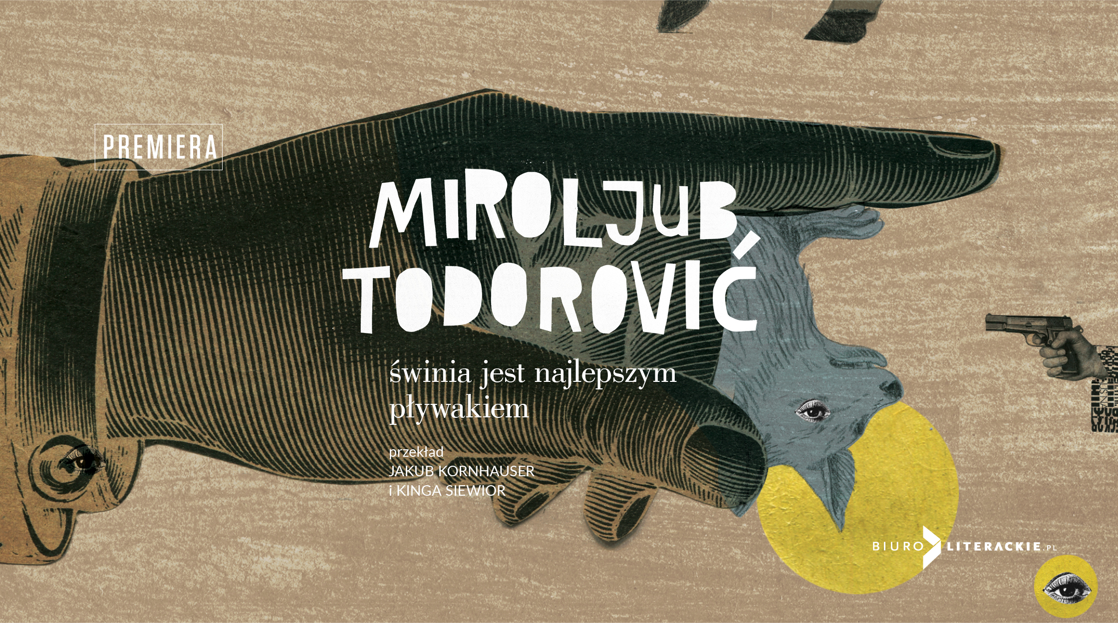 Miroljub TODOROVIĆ: świnia jest najlepszym pływakiem :: Biuro Literackie